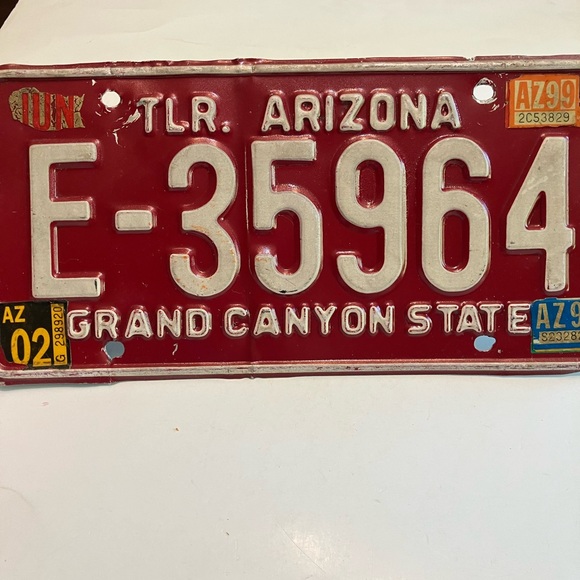 Other | Vintage Arizona License Plate | Poshmark